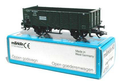 Buy Märklin 4795. Württemberg Åben godsvogn. - Offer: 195,00DKK,-