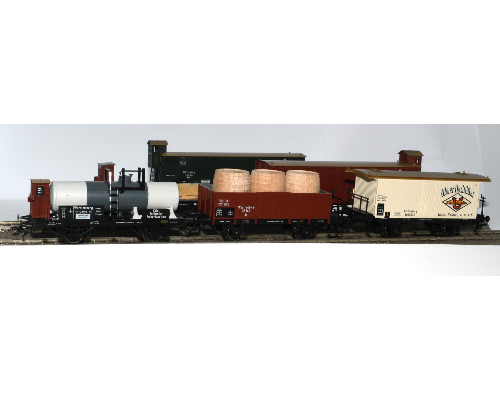 Køb Märklin 45101. Länderbahn Güterwagenset "Geislinger Steige ...