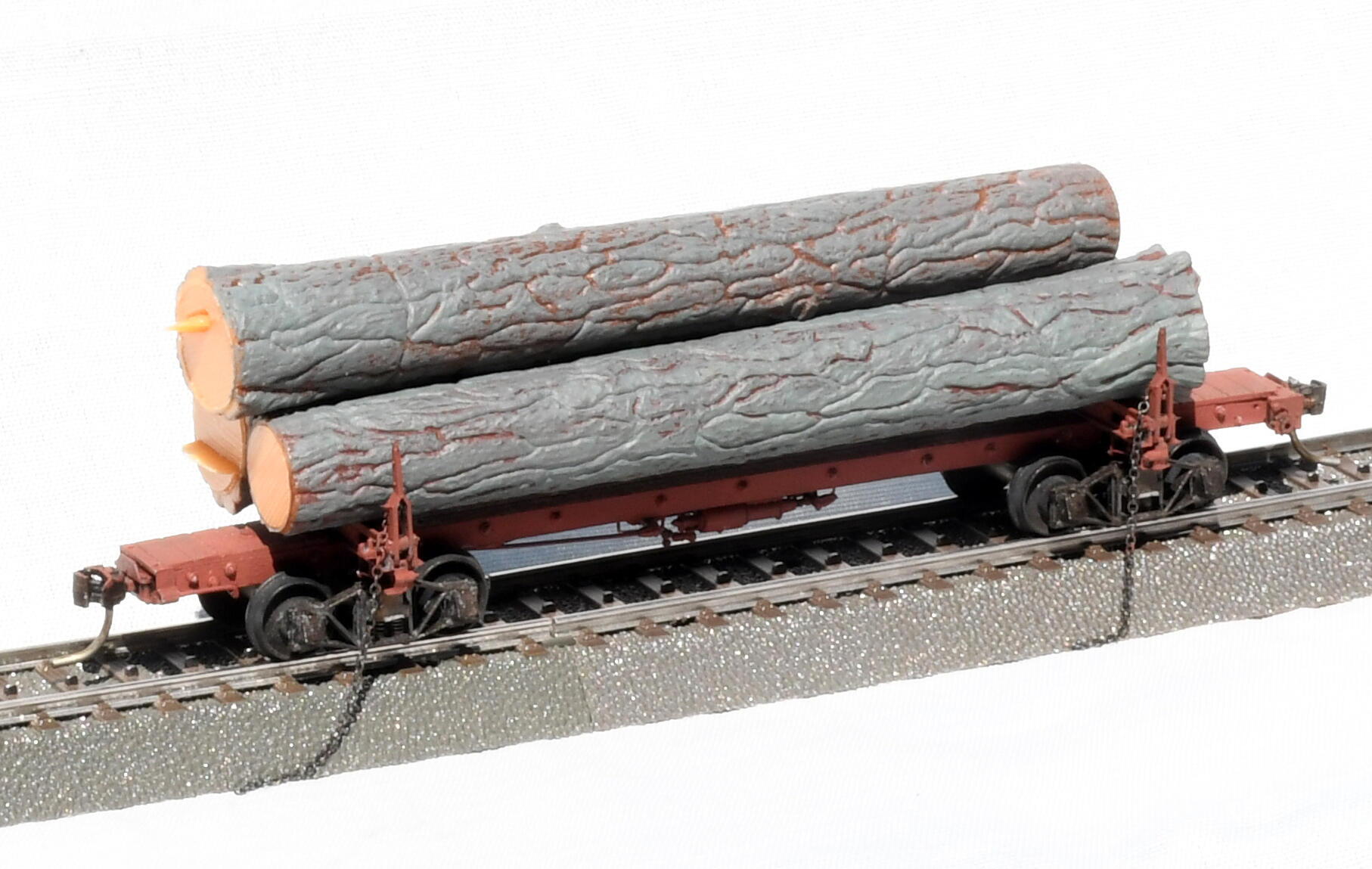 Køb Kadee 102.2. Skeleton Log Car. RTR. - Tilbud: 235,00DKK,-
