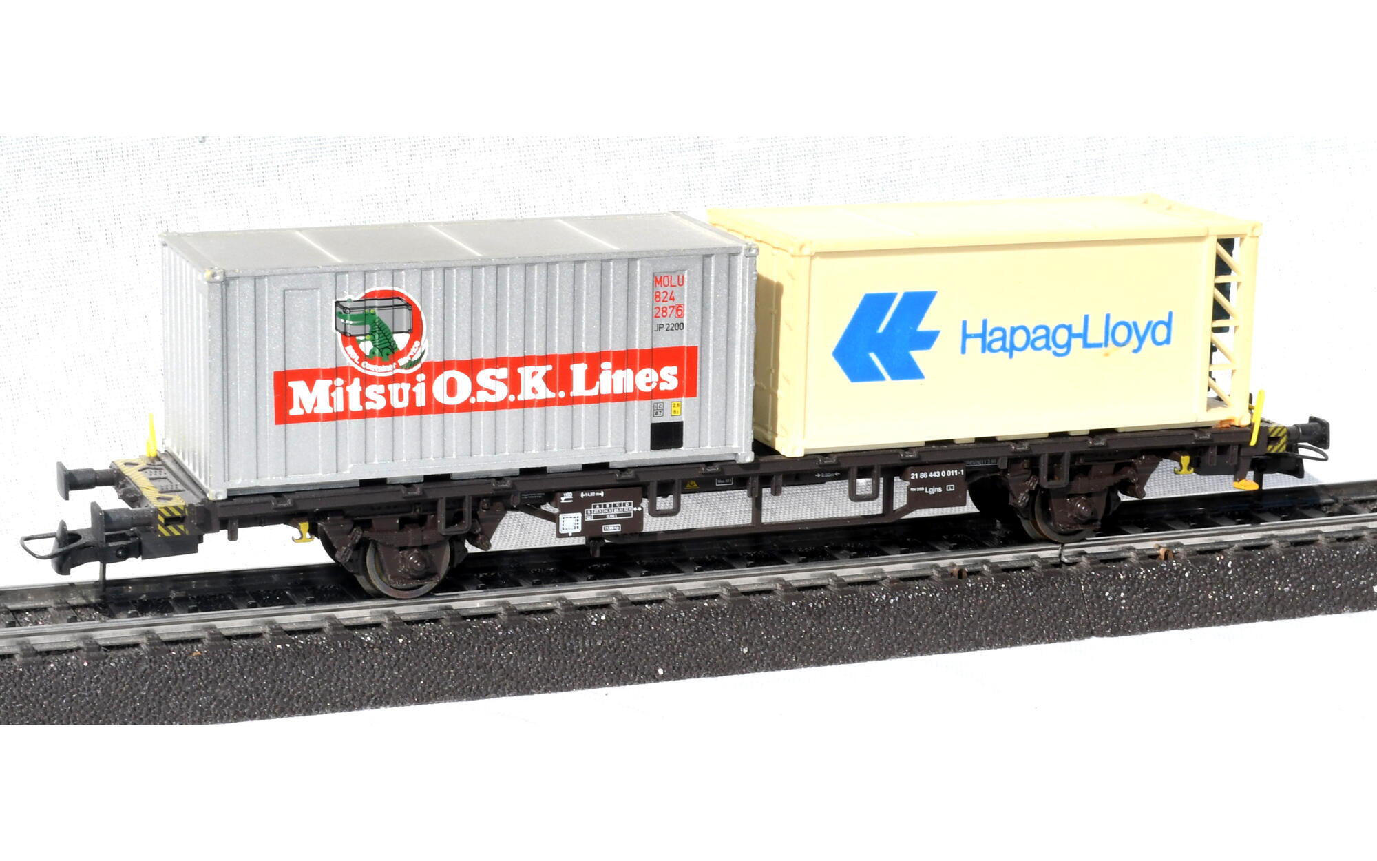 Køb PSH0 186 BX. DB containervogn. - Tilbud: 165,00DKK,-