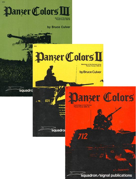 Køb Squadron. Panzer Colors 1-3. - Tilbud: 465,00DKK,-